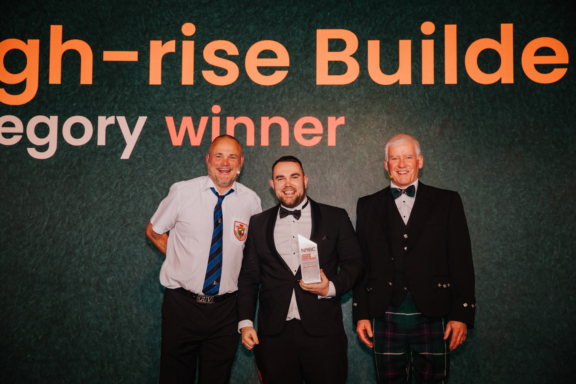 Lyam Gunner, Pride in the Job 2024 Supremes Award winner - NHBC